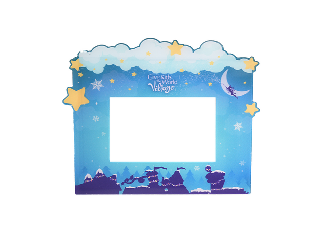 Acrylic Village Skyline Picture Frame – Give Kids The World's Memory Market