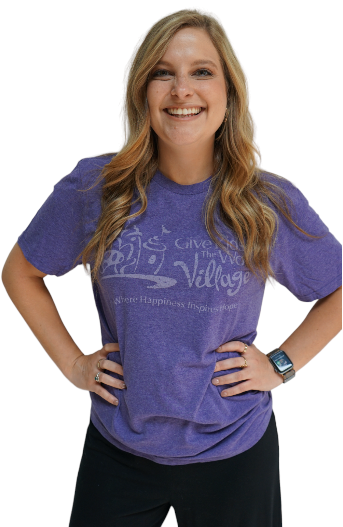 Adult Tri-blend Village Logo T-Shirt – Give Kids The World's Memory Market