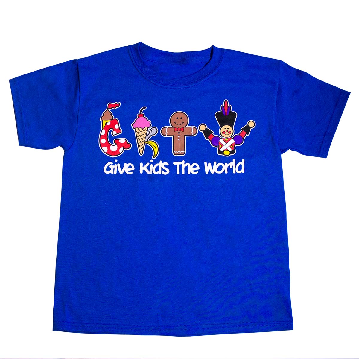 Youth Fun Letters Logo T-shirt – Give Kids The World's Memory Market